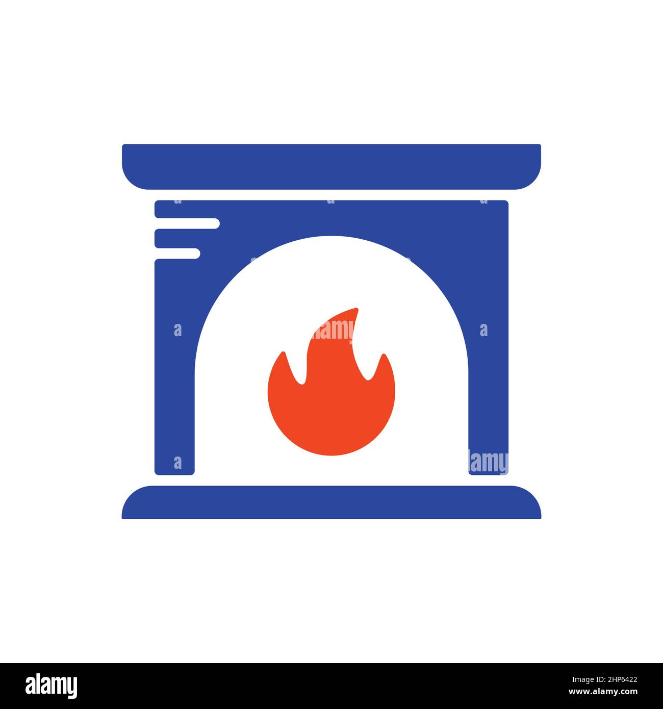Fireplace, christmas, fire, home Cut Out Stock Images & Pictures - Alamy