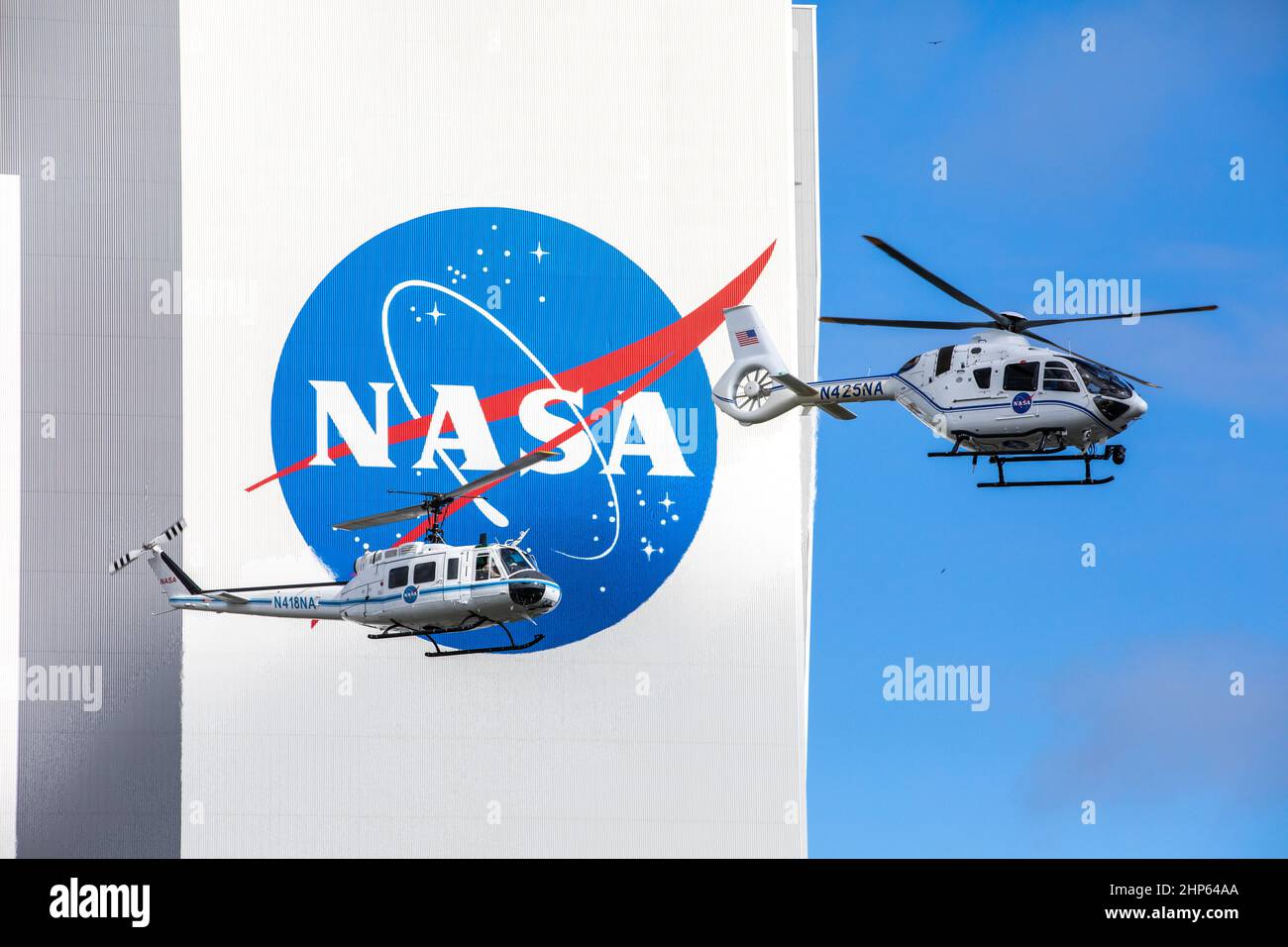 On Oct. 27, 2020, in front of the iconic Vehicle Assembly Building at ...