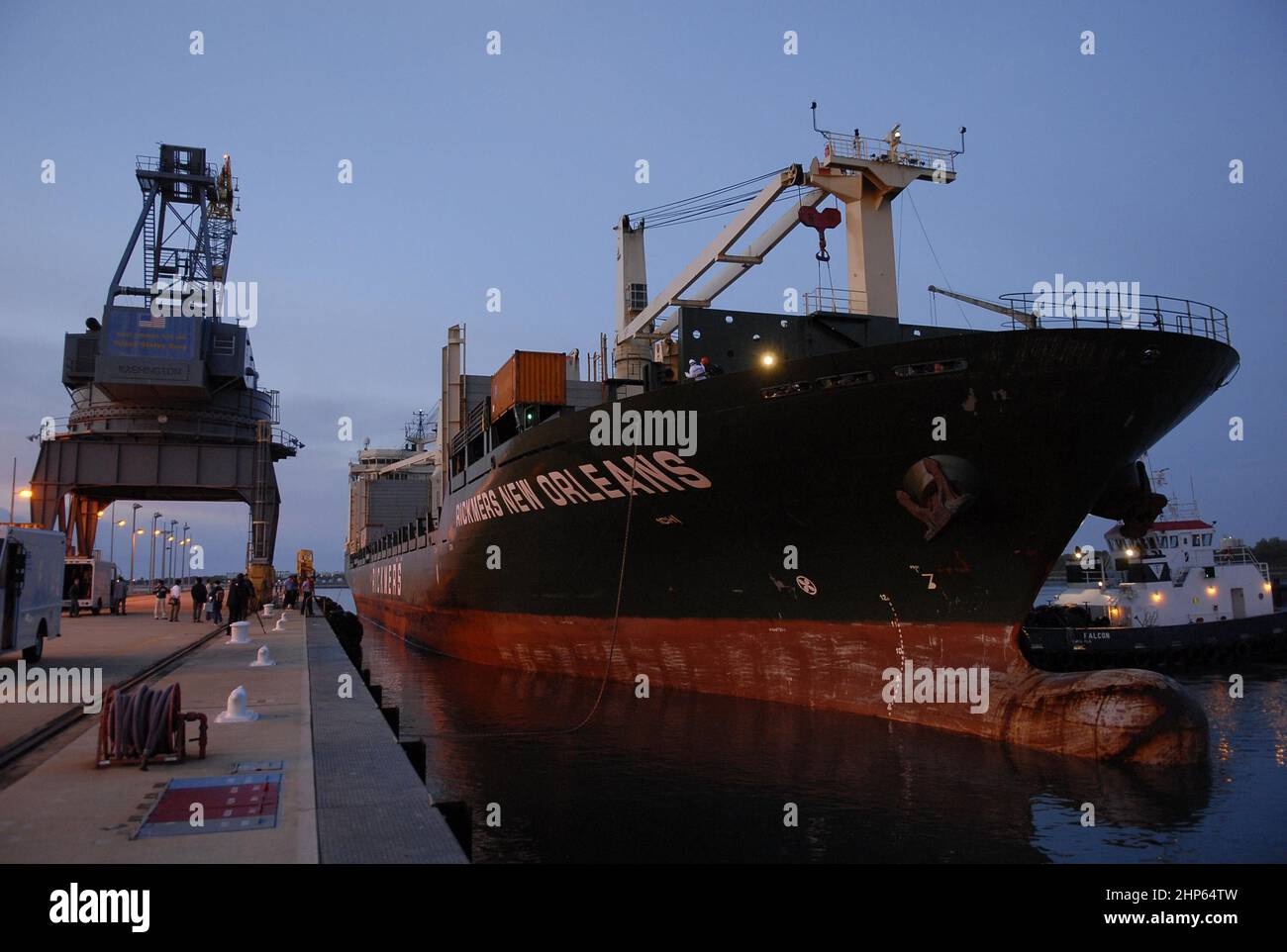 The ship carrying the Experiment Logistics Module Pressurized Section ...