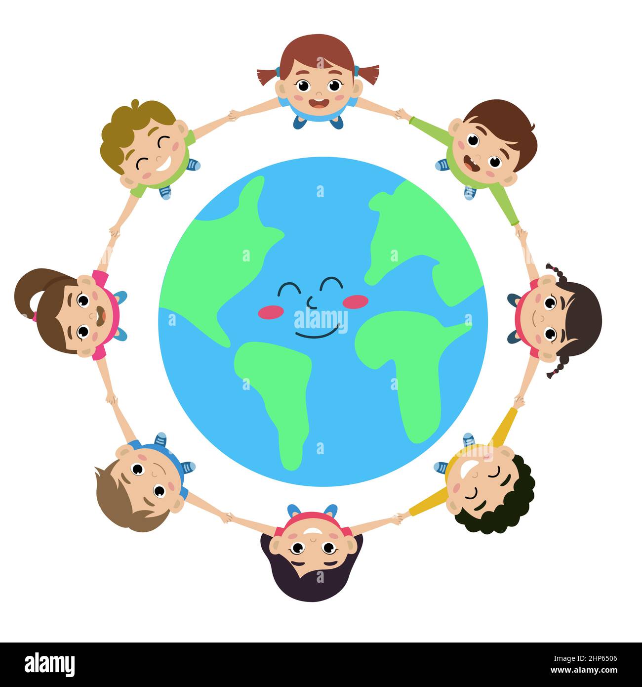 15 children Stock Vector Images - Alamy