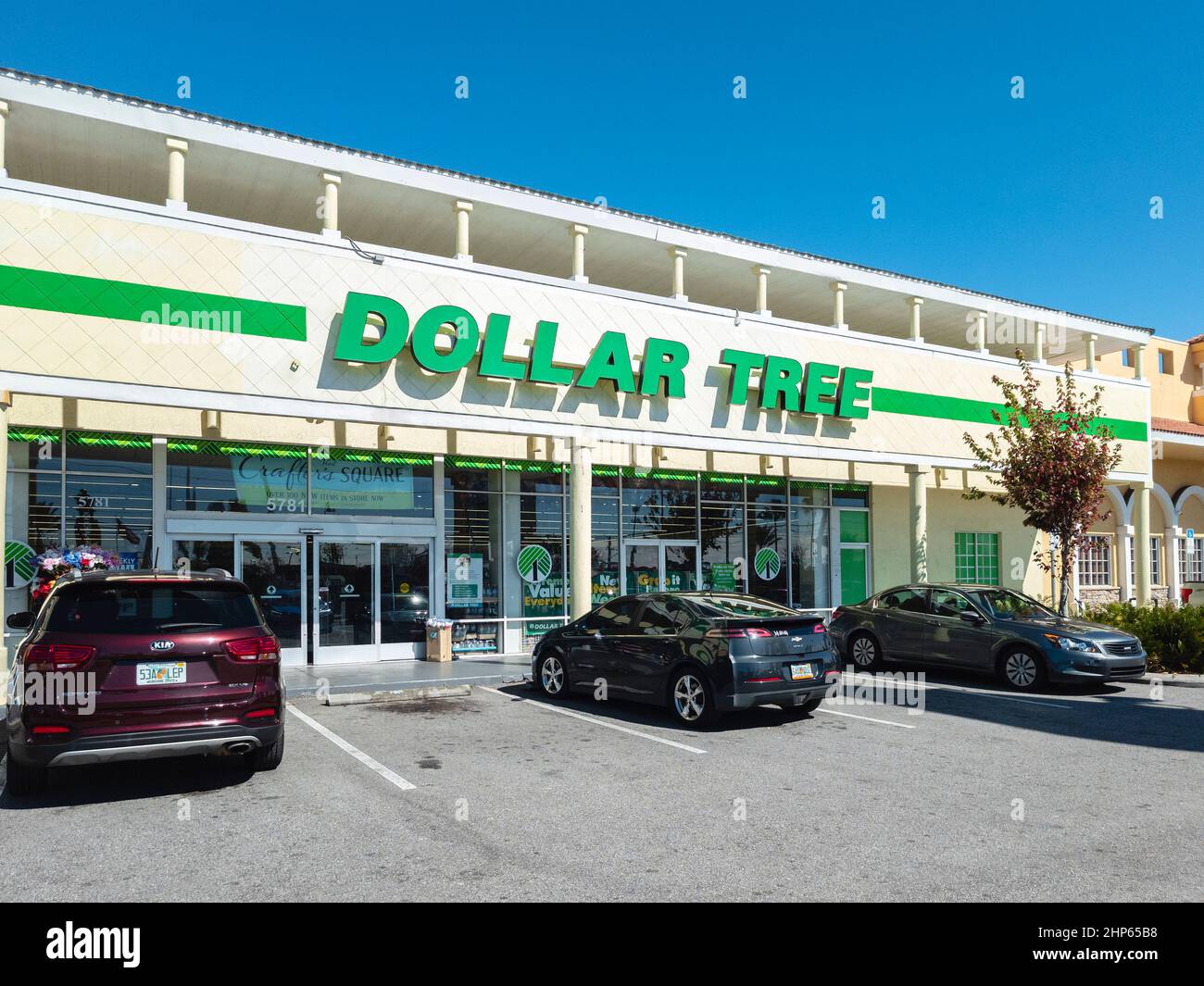 Kissimmee, Florida - February 9, 2022: Horizontal Closeup View of ...