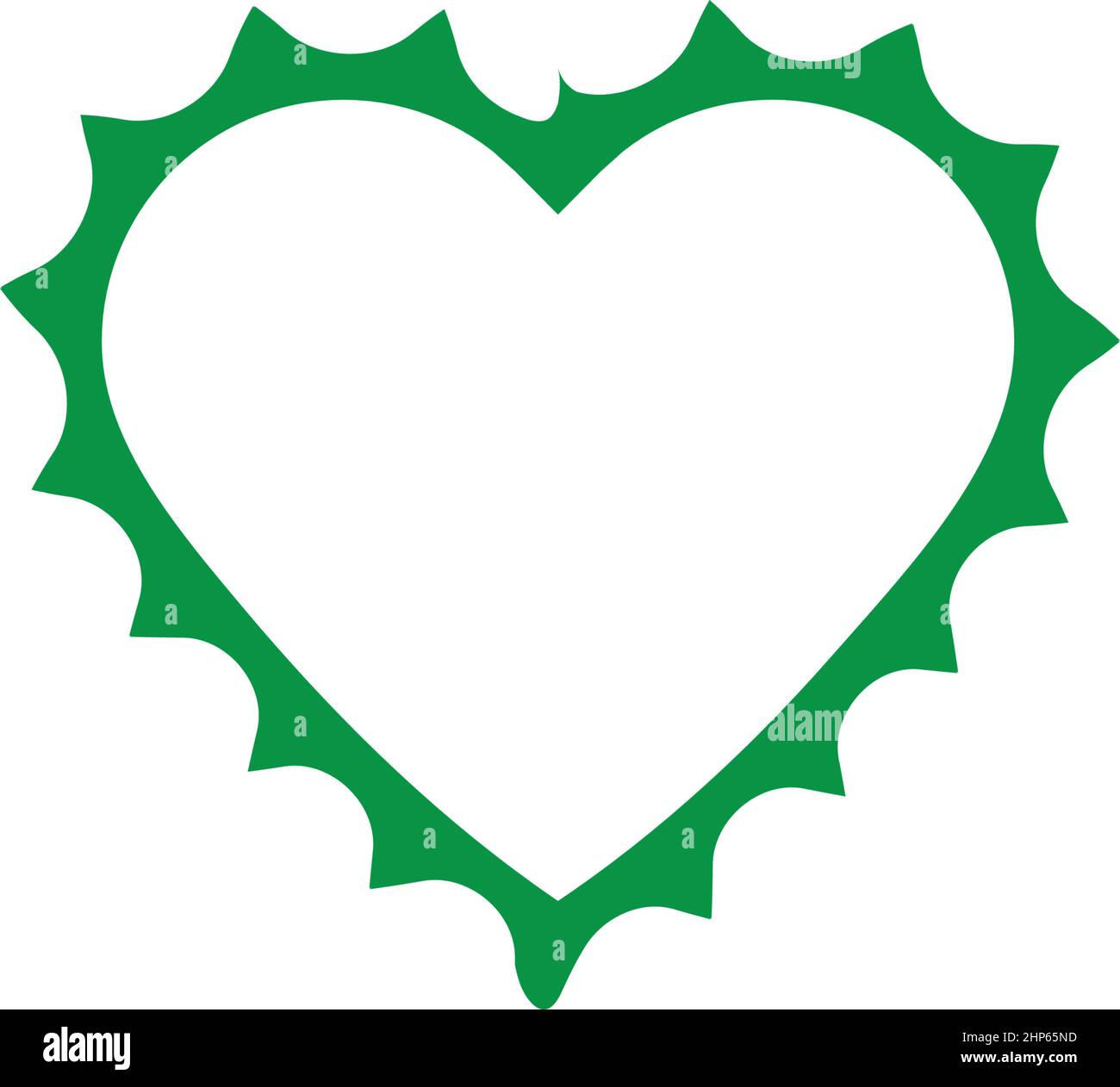 unique Love heart Vector icon illustration design Stock Vector Image ...