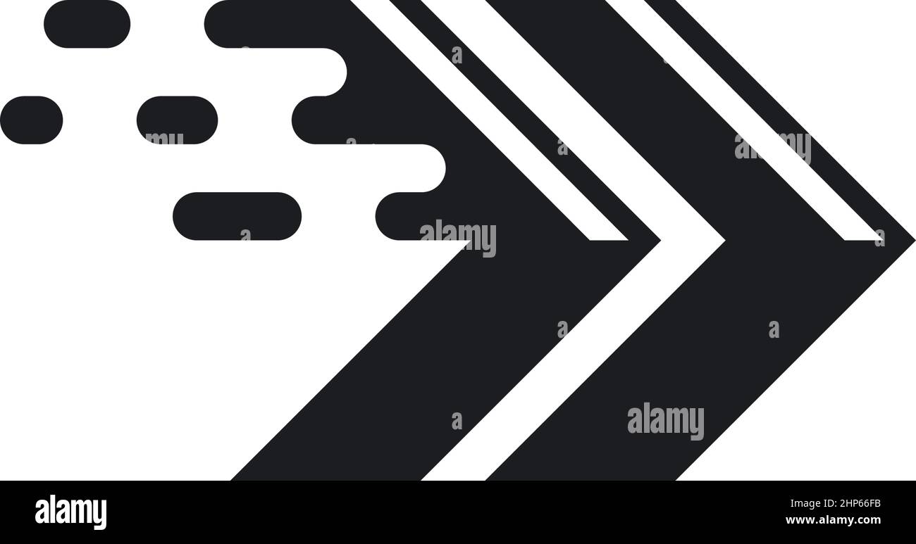 faster Arrow icon vector illustration Template Stock Vector Image & Art ...