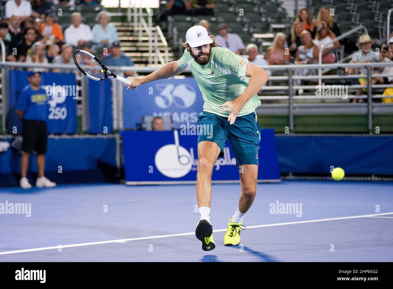 Florida, USA. 18th Feb 2022. February, 18 - Delray Beach: Rielly Opelka ...