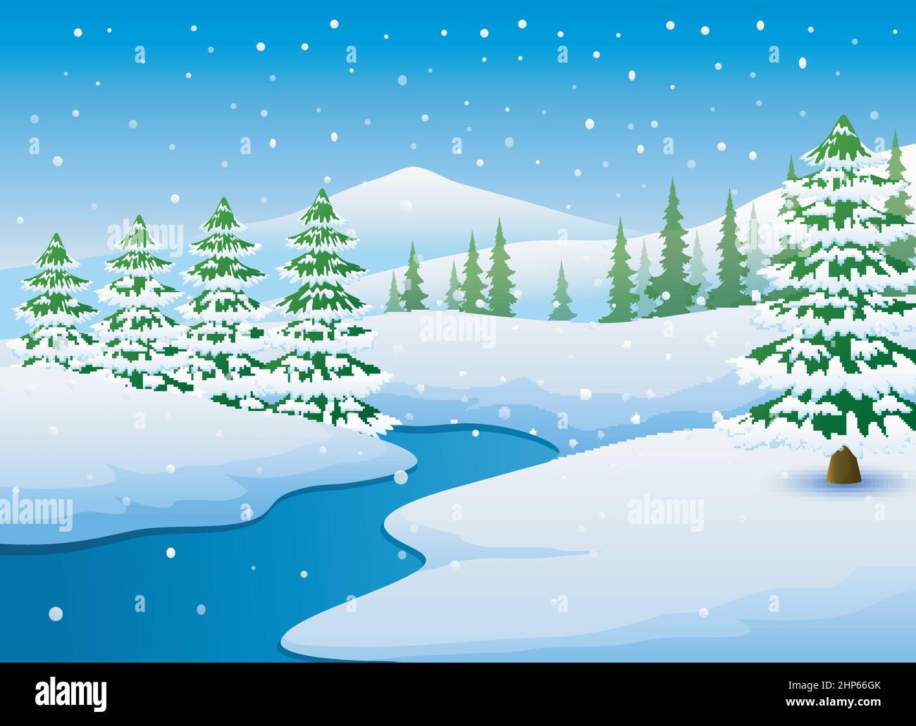 Frozen Lake Clipart