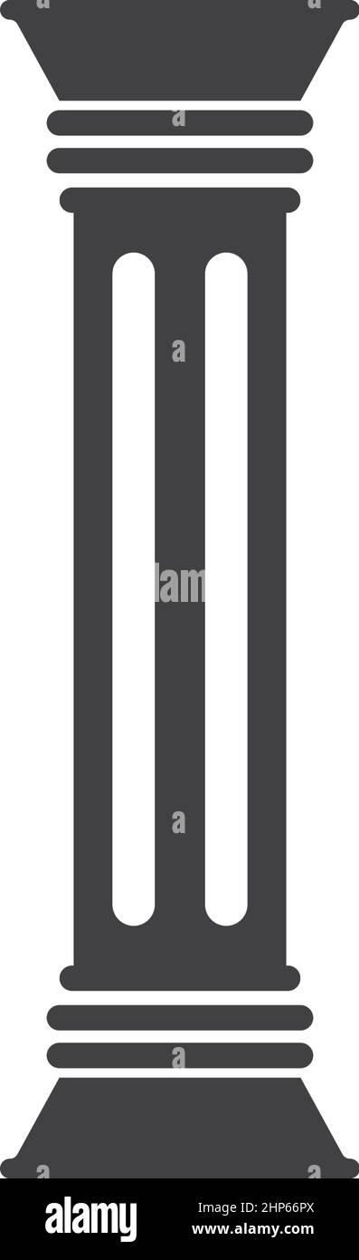 pillar icon vector Template illustration Stock Vector Image & Art - Alamy