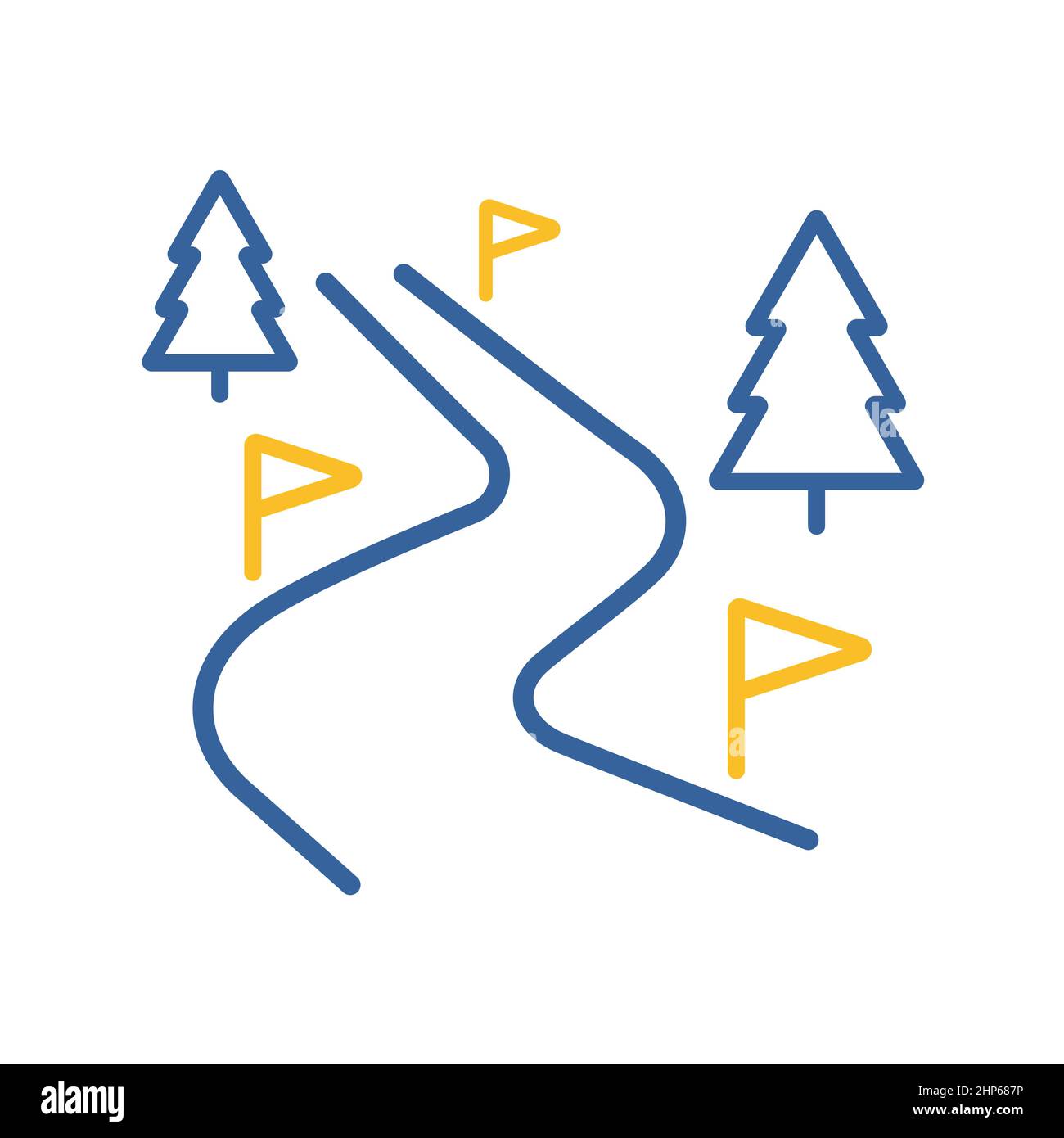 Route logo Stock Vector Images - Alamy