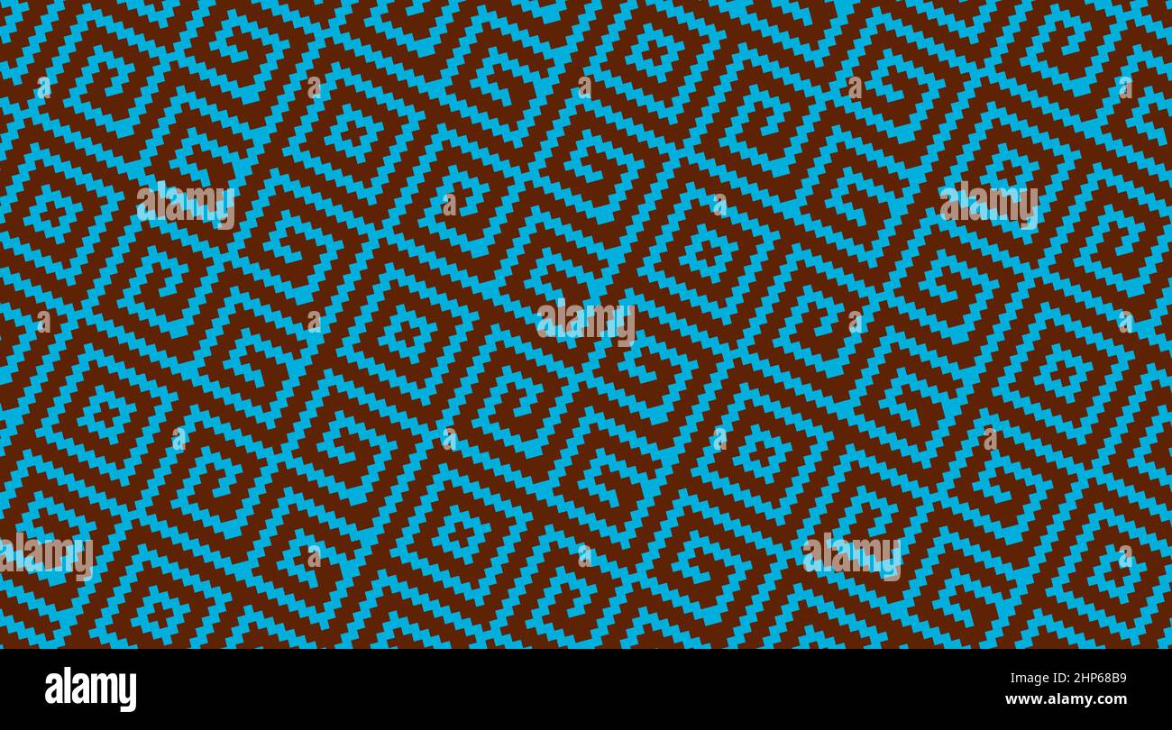 Seamless African vector pattern Stock Photo - Alamy