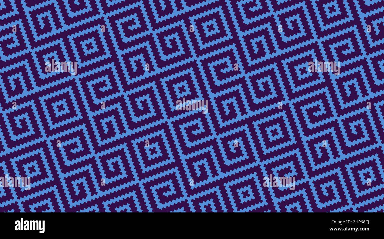 Seamless African vector pattern Stock Photo - Alamy