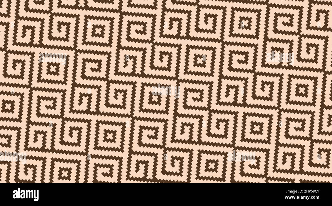 Seamless African vector pattern Stock Photo - Alamy