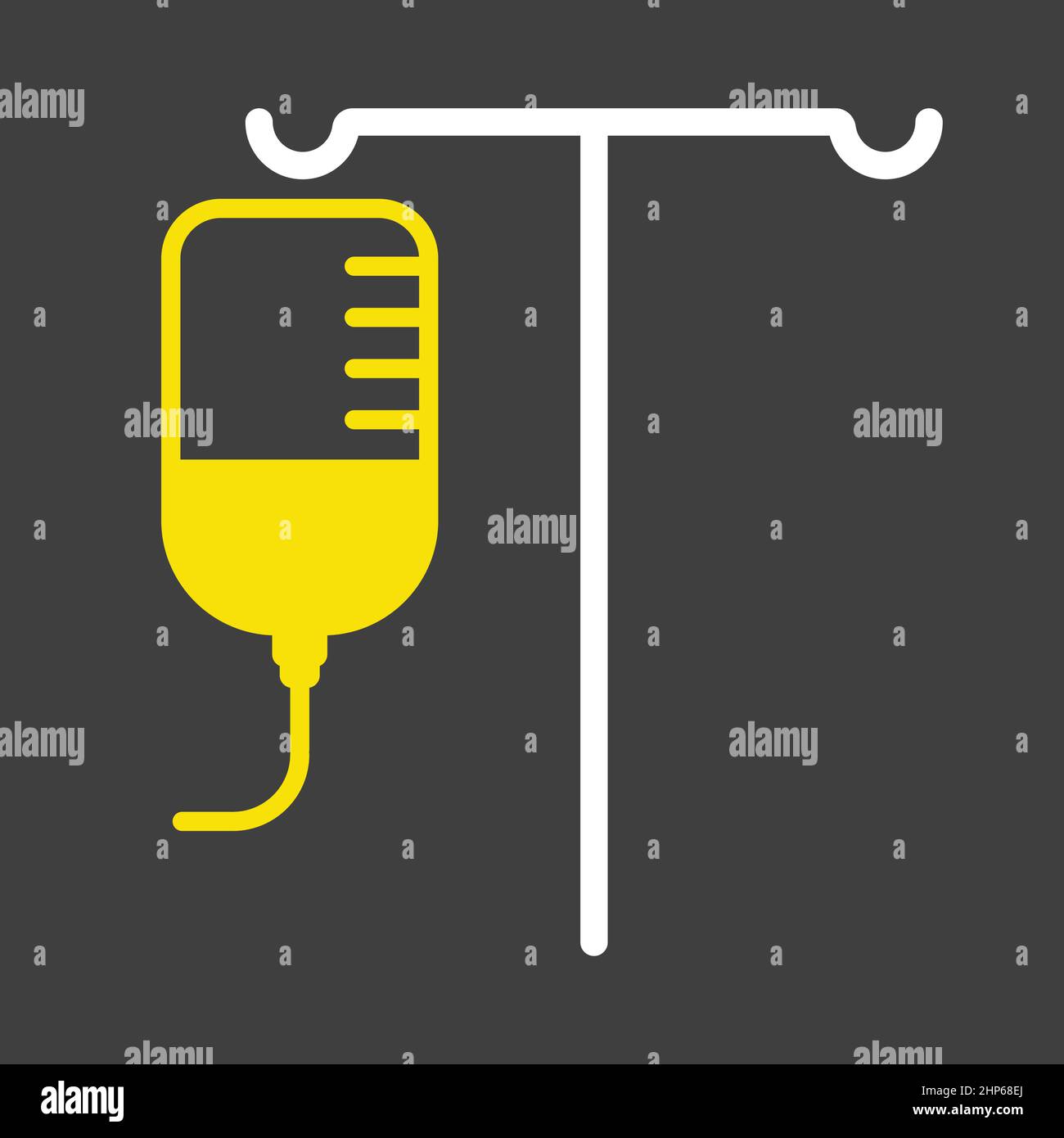 On an iv Stock Vector Images - Alamy