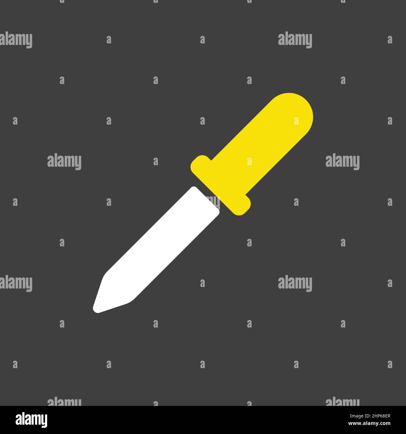 Eyedropper symbol hi-res stock photography and images - Alamy