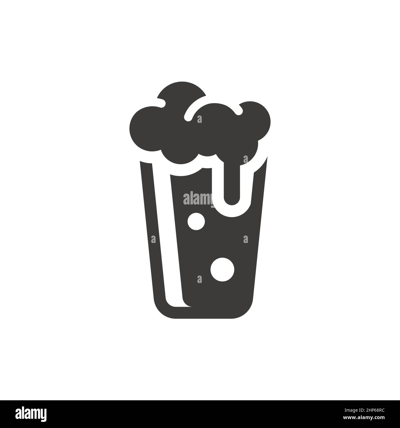 Beer glass symbol Stock Vector Images - Alamy