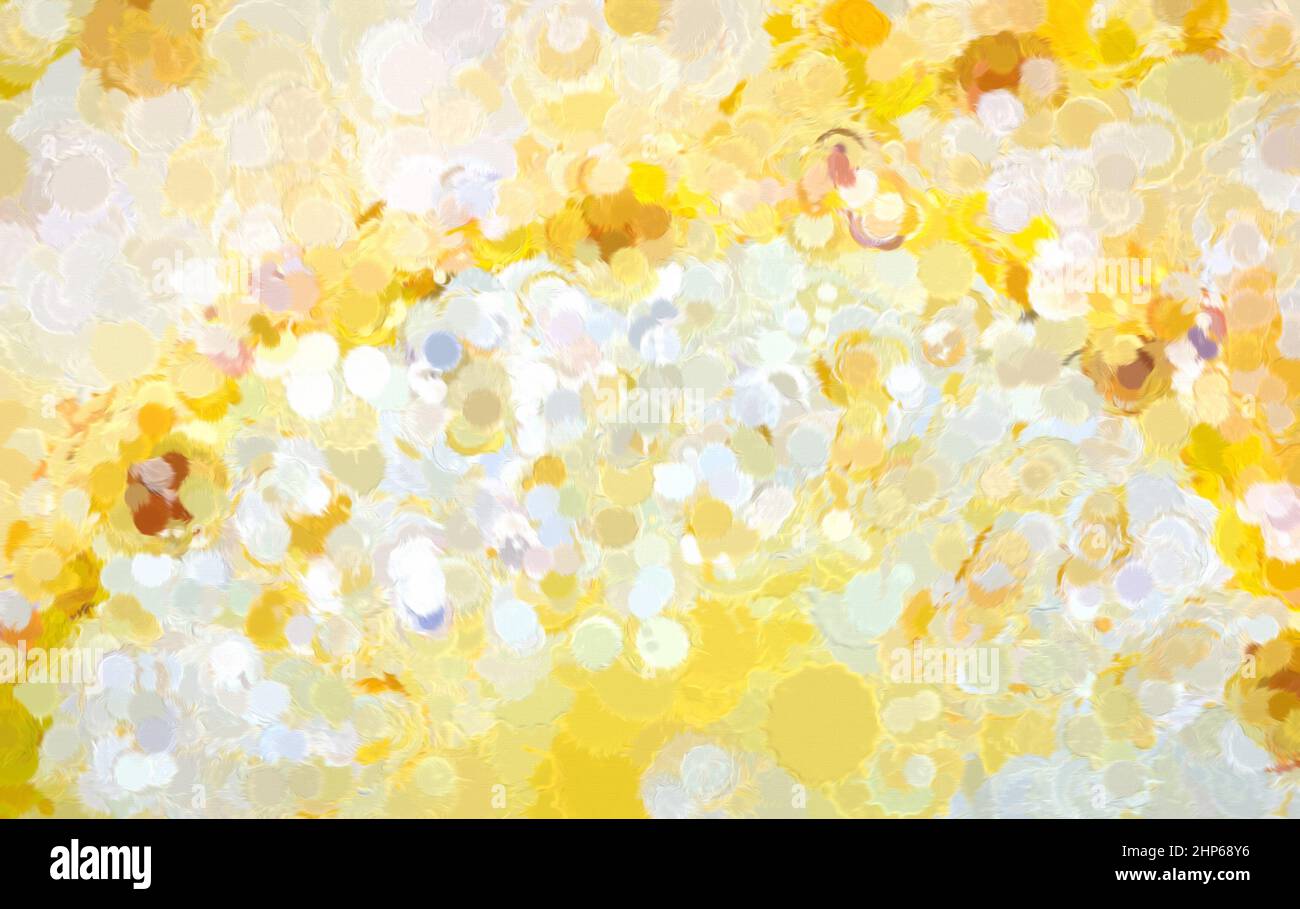 Soft yellow circular background hi-res stock photography and images - Alamy