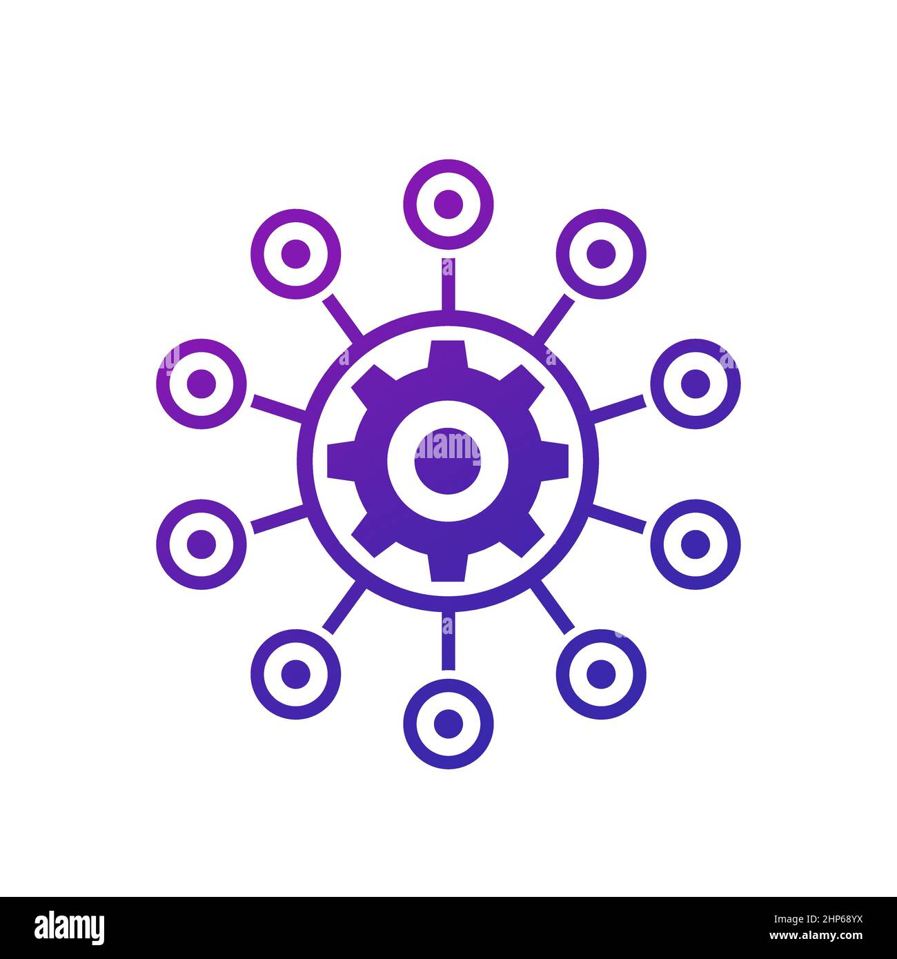 Manufacturing cycle Stock Vector Images - Alamy