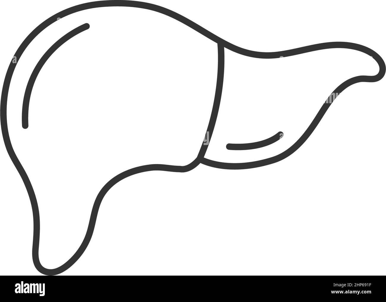 Human liver icon logo design template Stock Vector Image & Art - Alamy