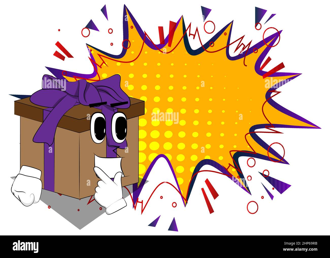Think inside a box Stock Vector Images - Alamy
