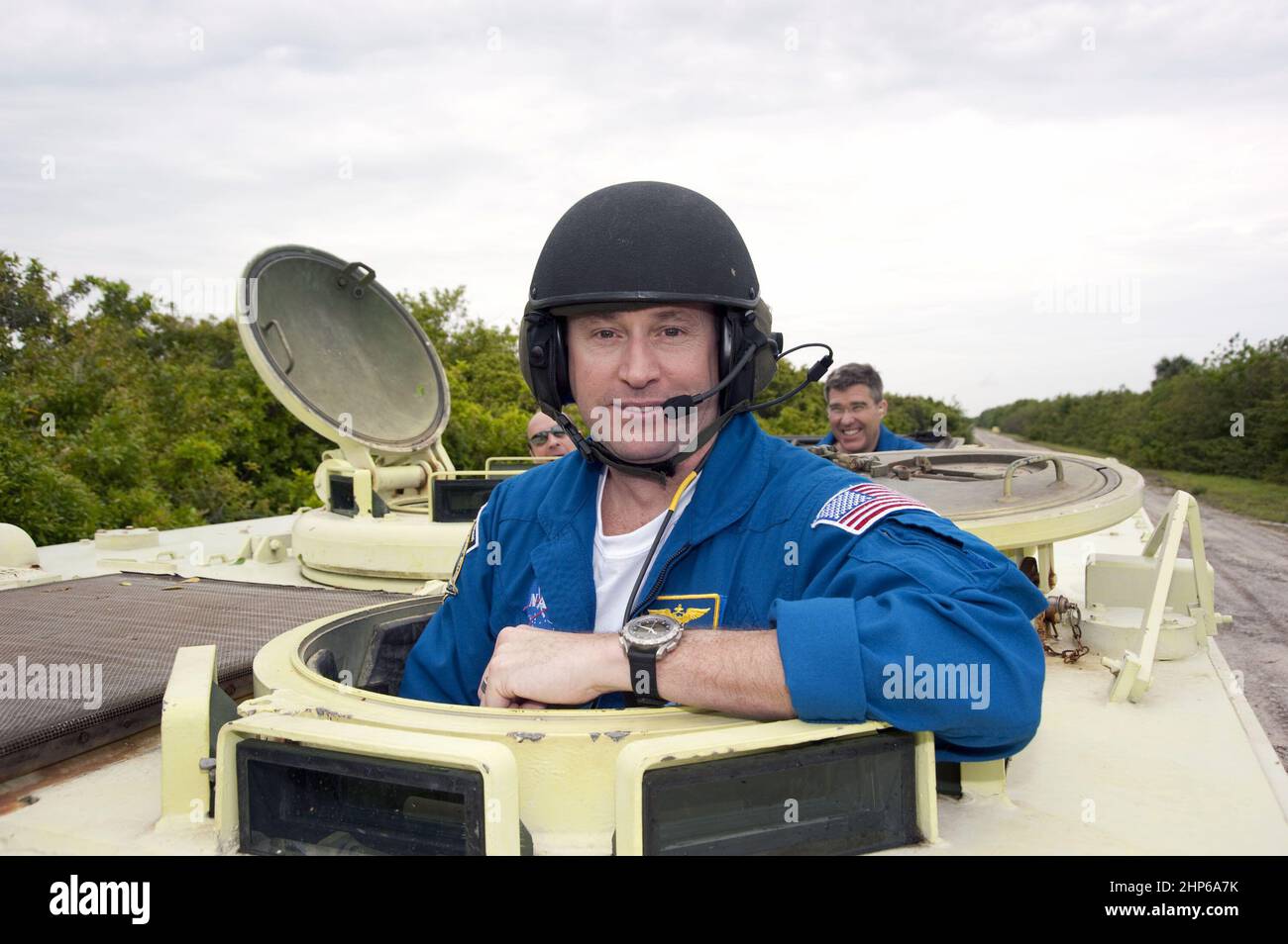 At NASA's Kennedy Space Center in Florida, STS-132 Commander Ken Ham ...