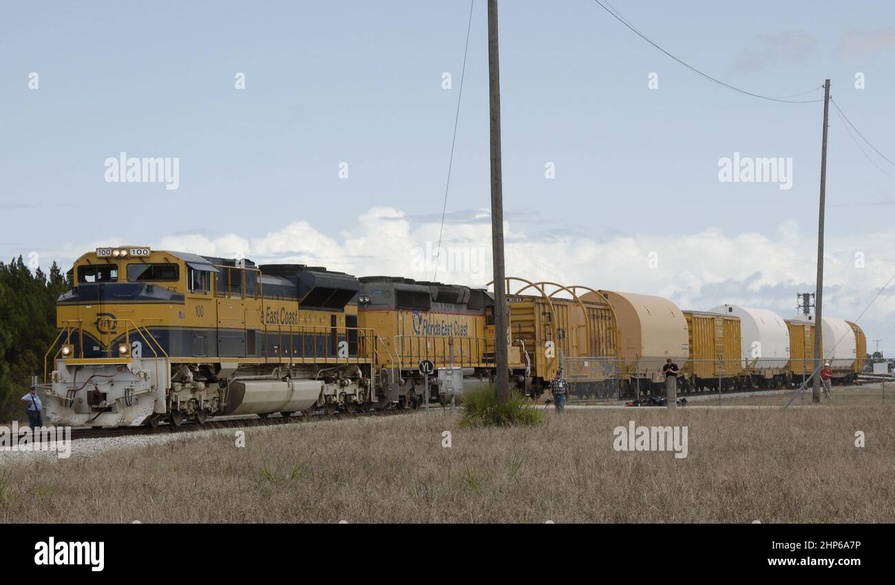 Nasa Railroad Rocket Transport