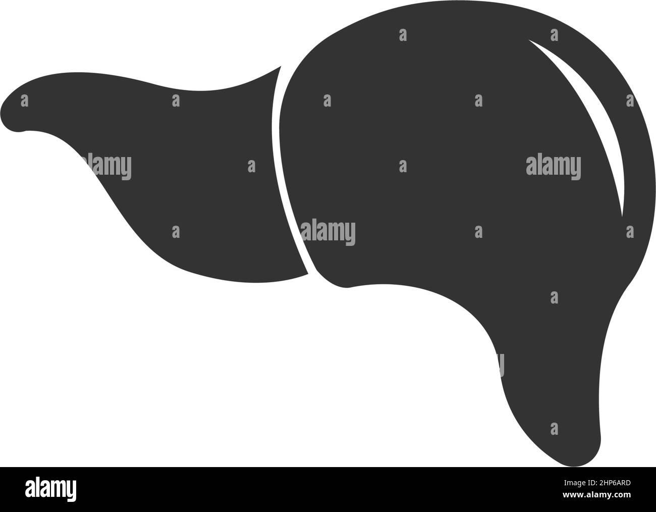 Human liver icon logo design template Stock Vector Image & Art - Alamy