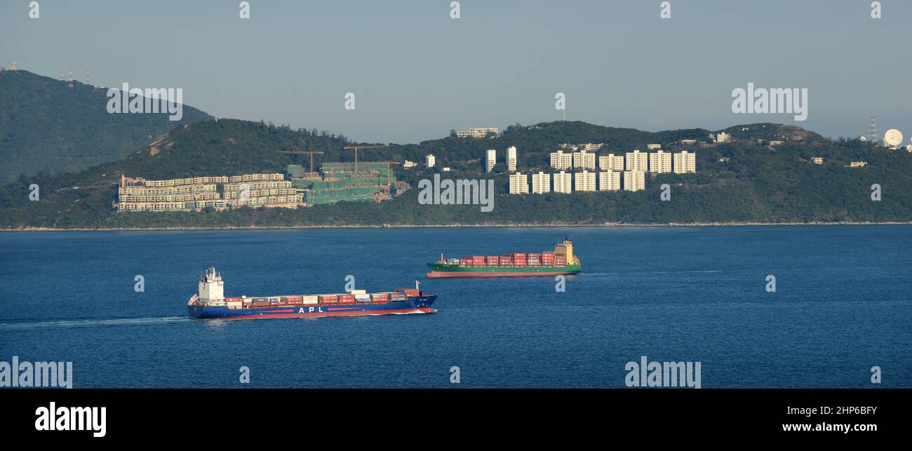 Container ship apl china hi-res stock photography and images - Alamy