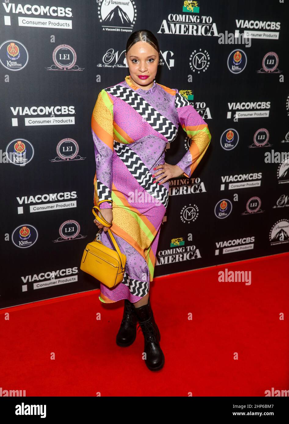 Pandora Christie attends the Coming to America-Inspired Black-Owned ...