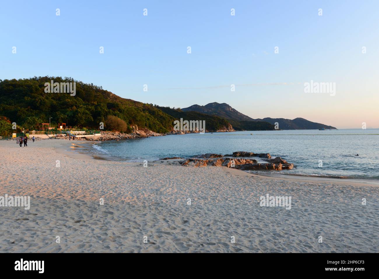 Hung Shing Ye beach on Lamma island in Hong Kong Stock Photo - Alamy