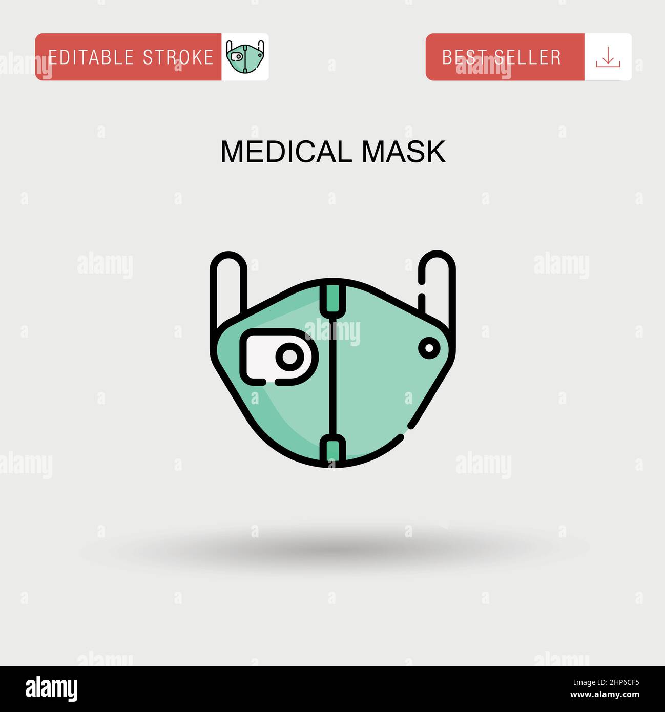 Breathing mask medical nurse Stock Vector Images - Alamy