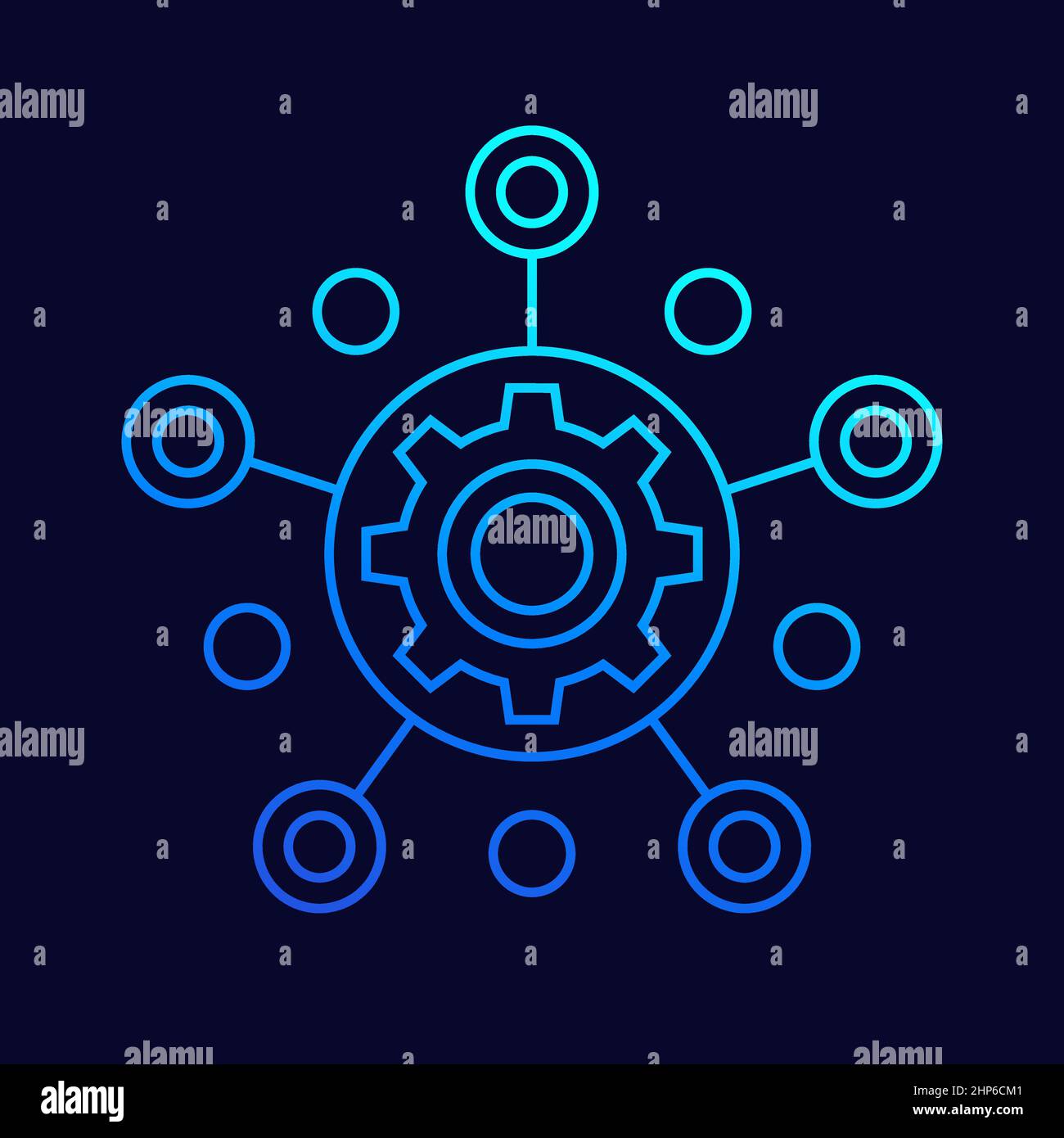 Manufacturing capacity Stock Vector Images - Alamy