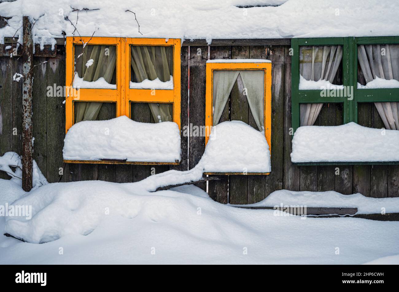 Colorful window frames hi-res stock photography and images - Alamy