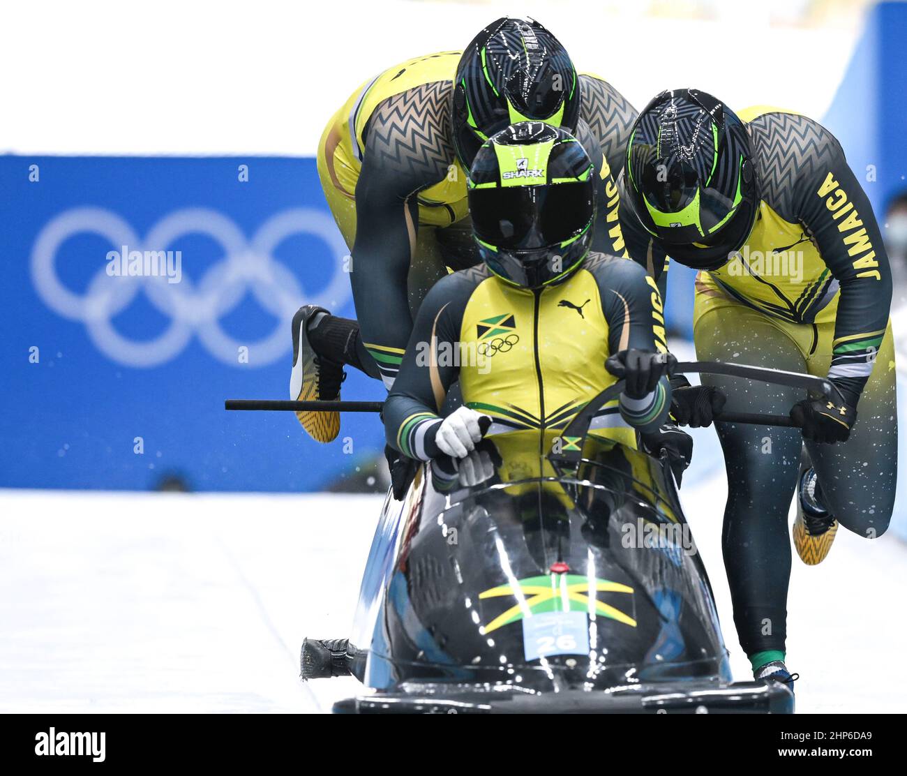 Beijing, China. 19th Feb, 2022. Shanwayne Stephens/Ashley Watson ...