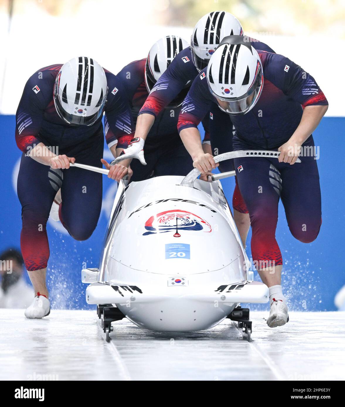 Beijing, China. 19th Feb, 2022. Won Yunjong/Kim Jinsu/Jung Hyunwoo/Kim ...