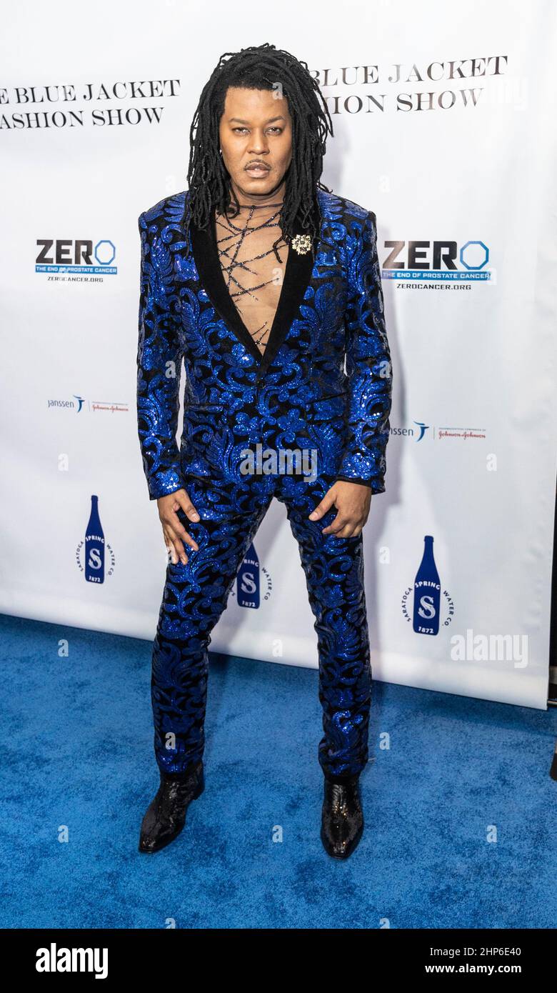 New York, New York, USA. 17th Feb, 2022. Ty-Ron Mayes attends The Blue ...