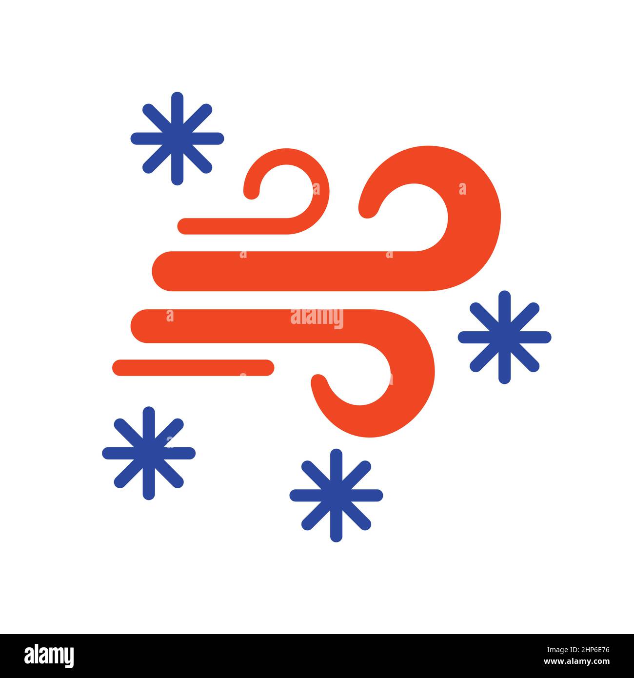 Cold winter wind snow Cut Out Stock Images & Pictures - Alamy