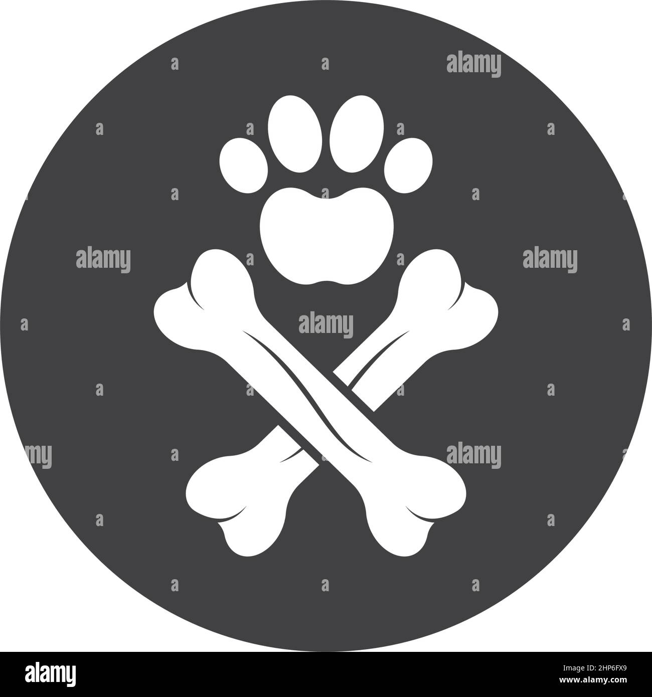 paw vector icon of pet illustration design Stock Vector Image & Art - Alamy