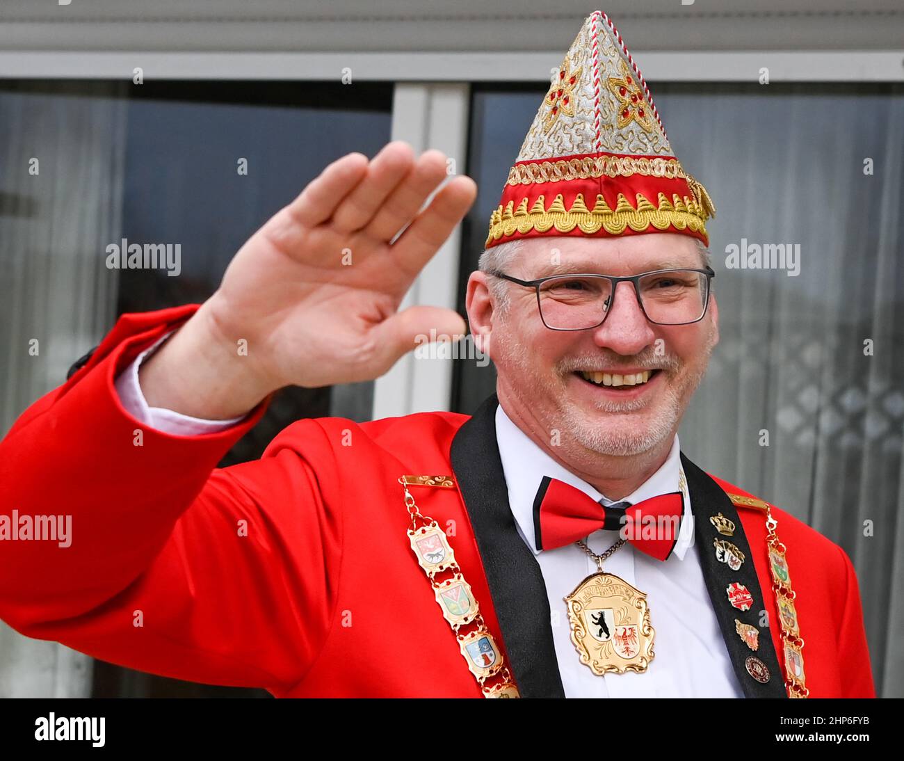 PRODUCTION - 02 February 2022, Brandenburg, Werder (Havel): Fred ...