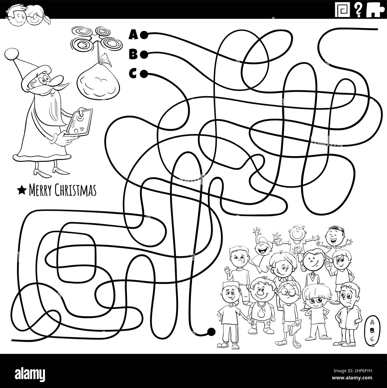 Children with tablet Black and White Stock Photos & Images - Alamy