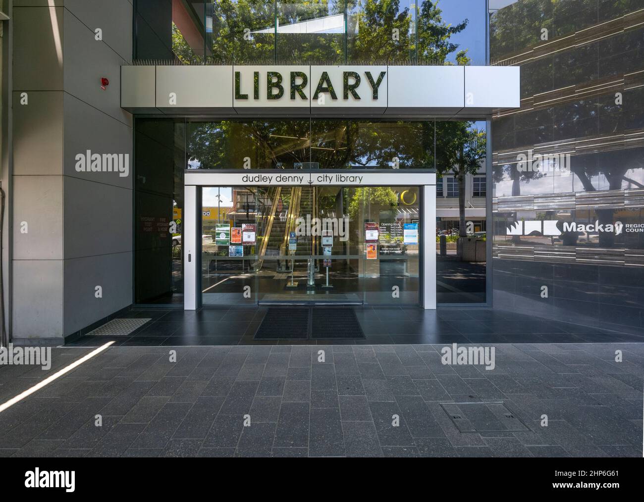 Dudley Denny City Library is located in the Mackay City Centre at 134 ...