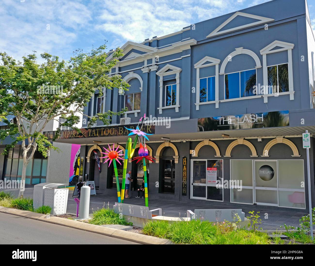 The old Daily Mercury building, a fine example of interwar free ...