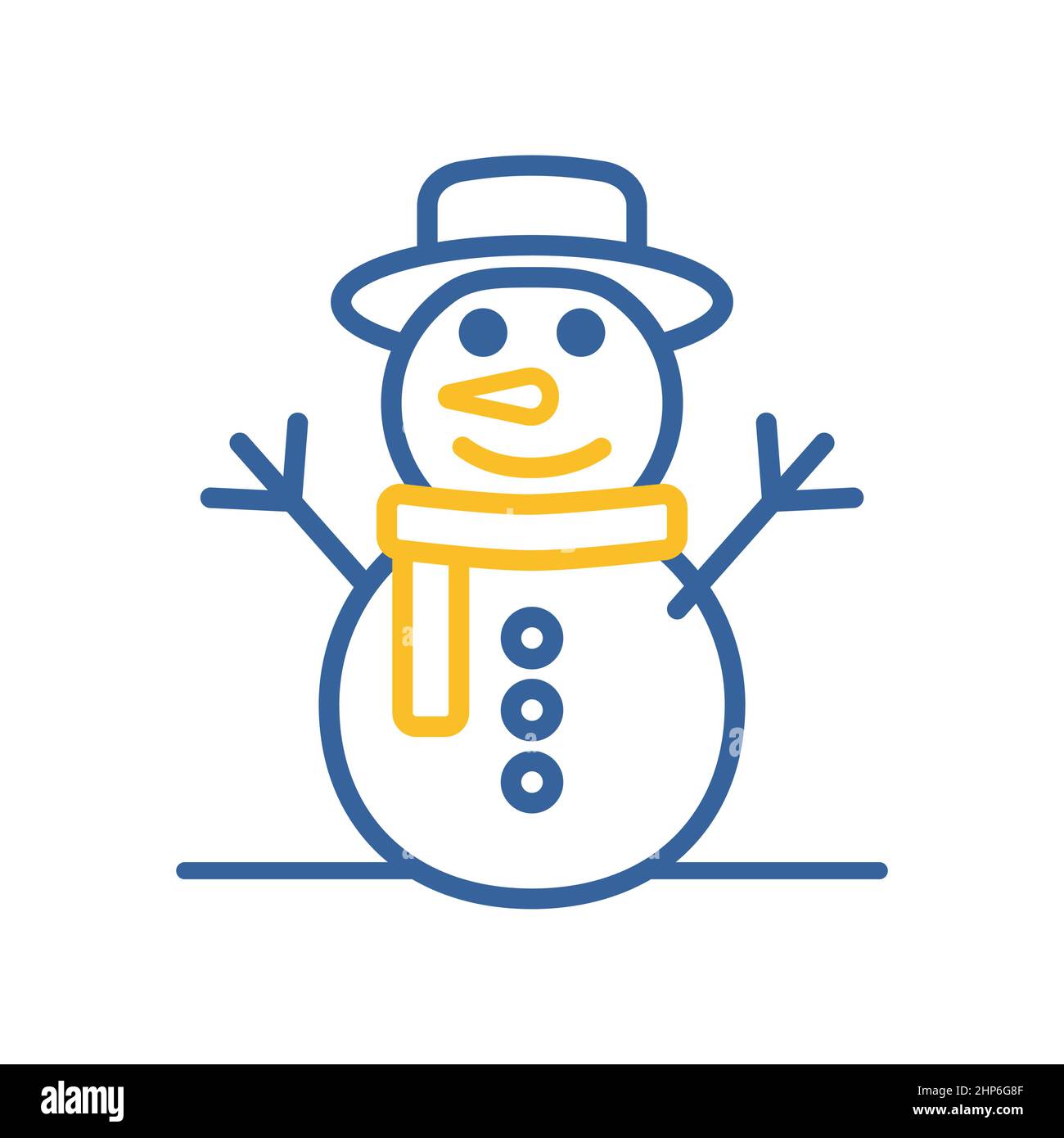 Christmas scarf isolated Stock Vector Images - Alamy