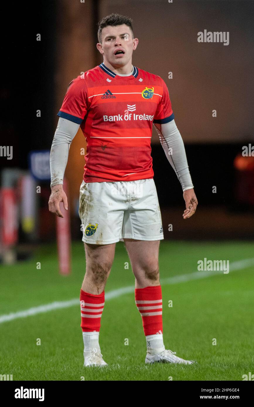 Calvin Nash of Munster during the United Rugby Championship Round 12 ...