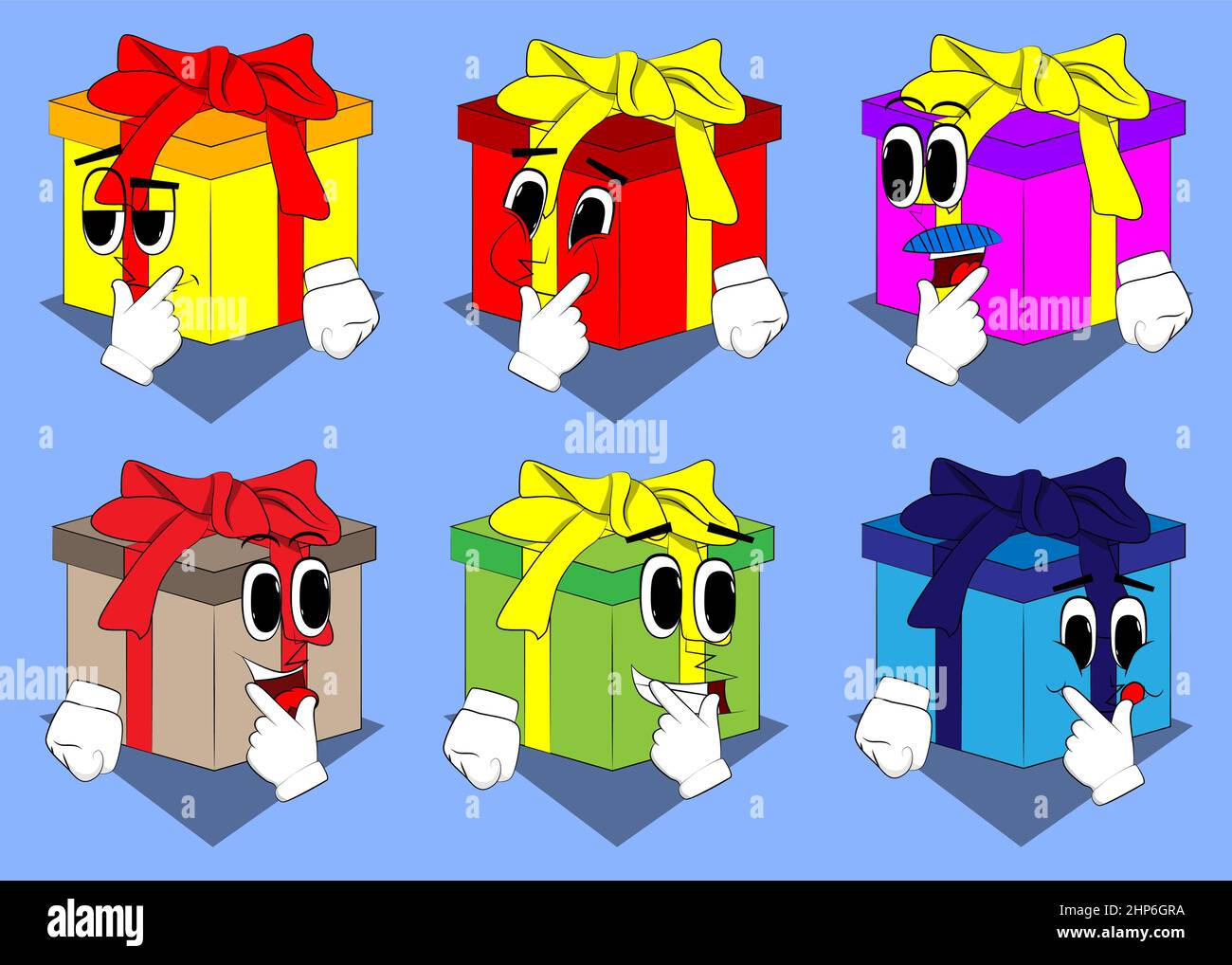 Think inside a box Stock Vector Images - Alamy