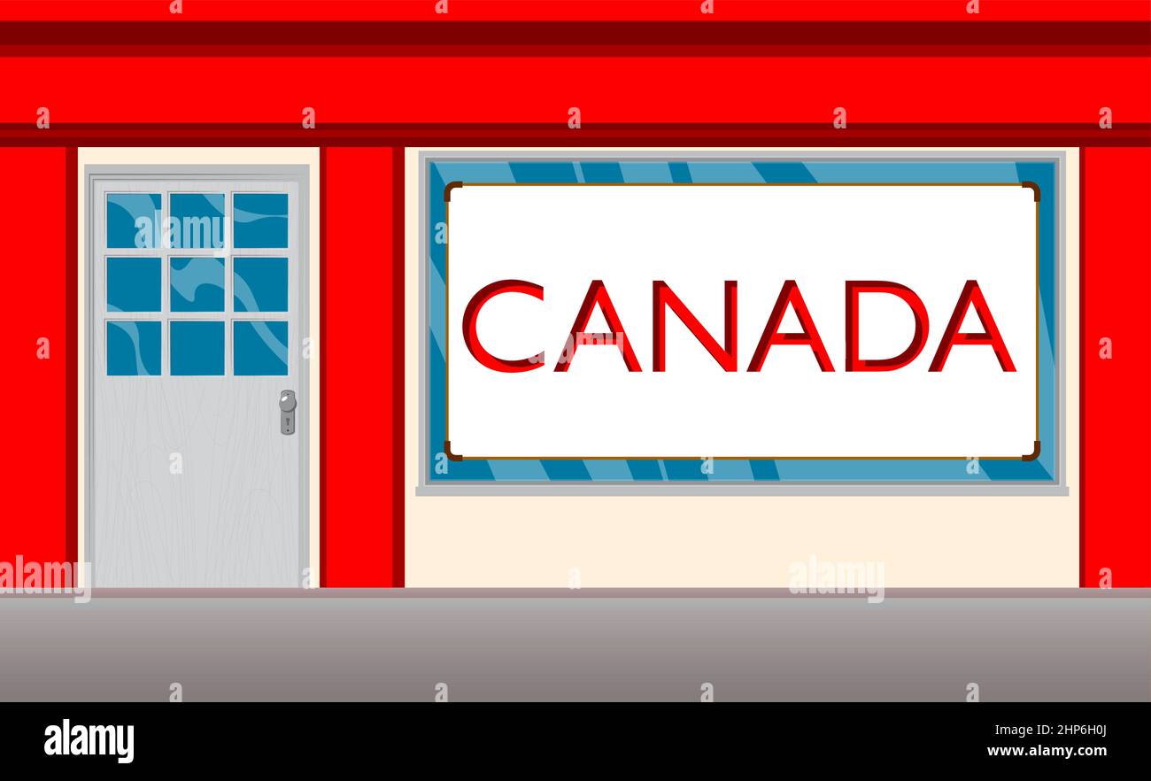 The canada gate Stock Vector Images - Alamy