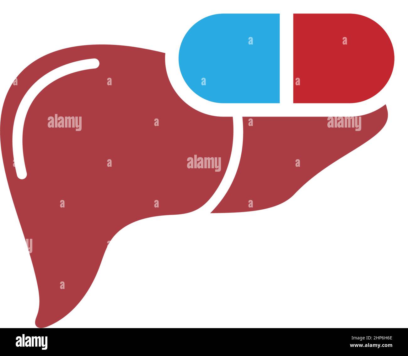 Human liver icon logo design template Stock Vector Image & Art - Alamy