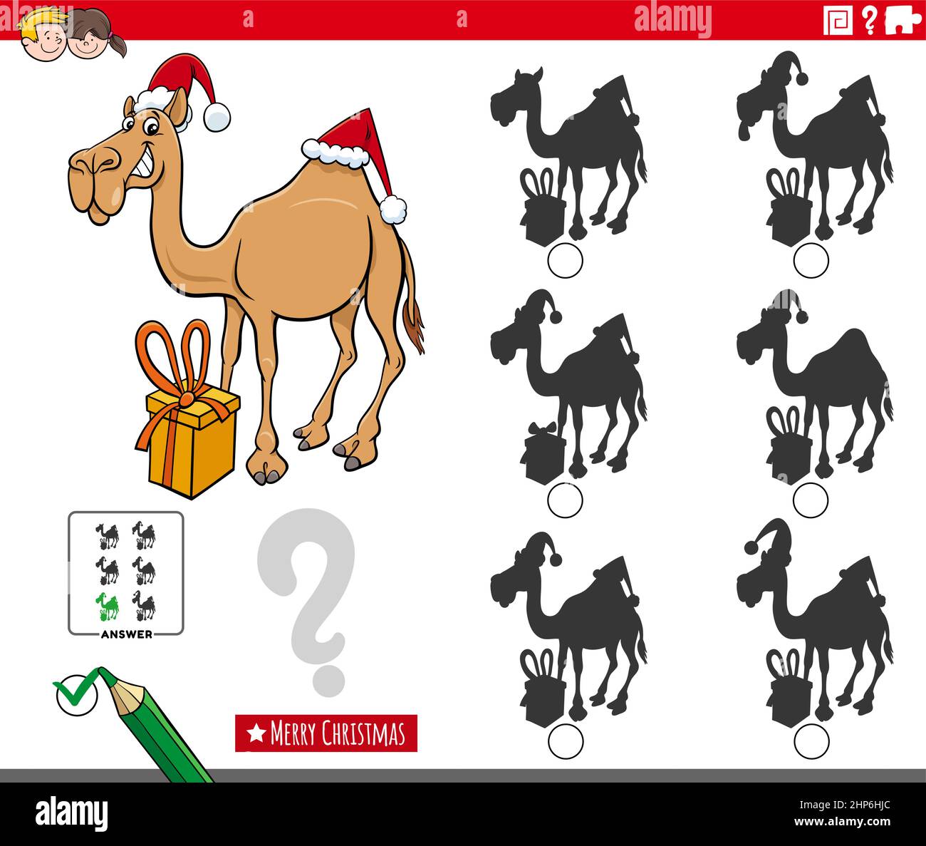 Camel shadows Stock Vector Images - Alamy