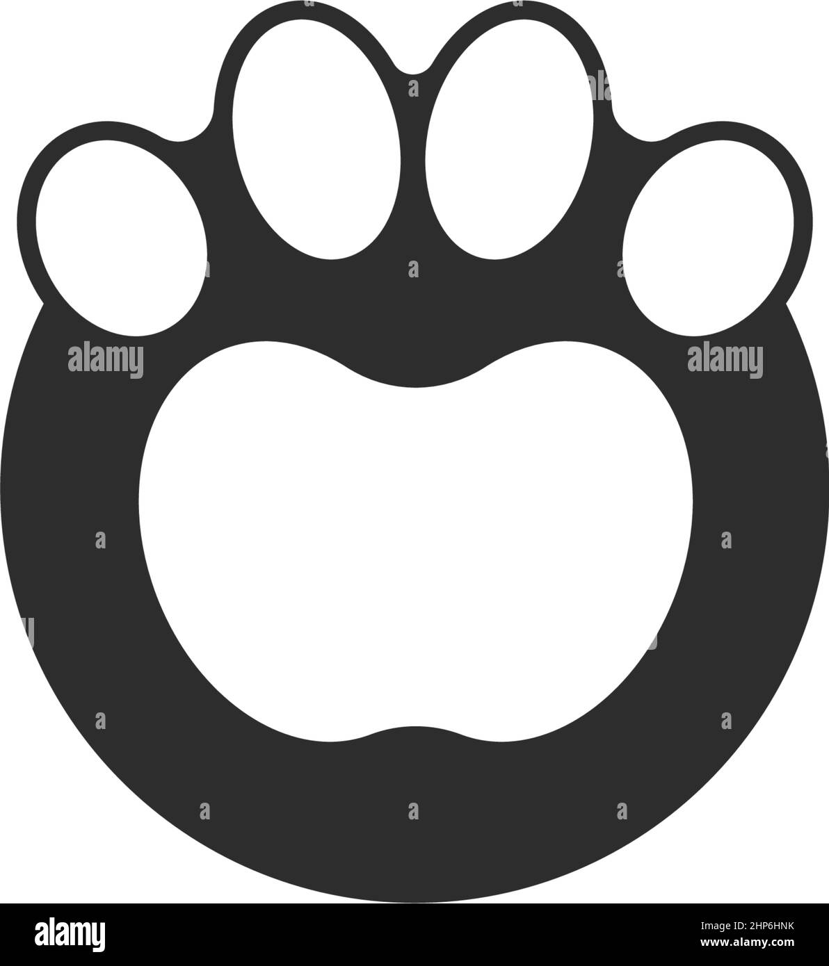 paw vector icon of pet illustration design Stock Vector Image & Art - Alamy