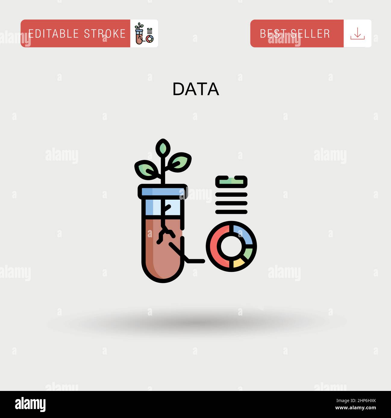 Data science icon hi-res stock photography and images - Alamy