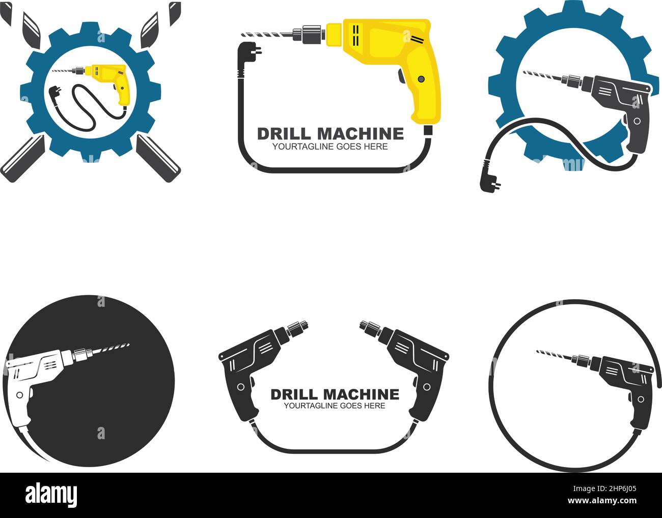 drill machine icon vector illustration design Stock Vector Image & Art ...