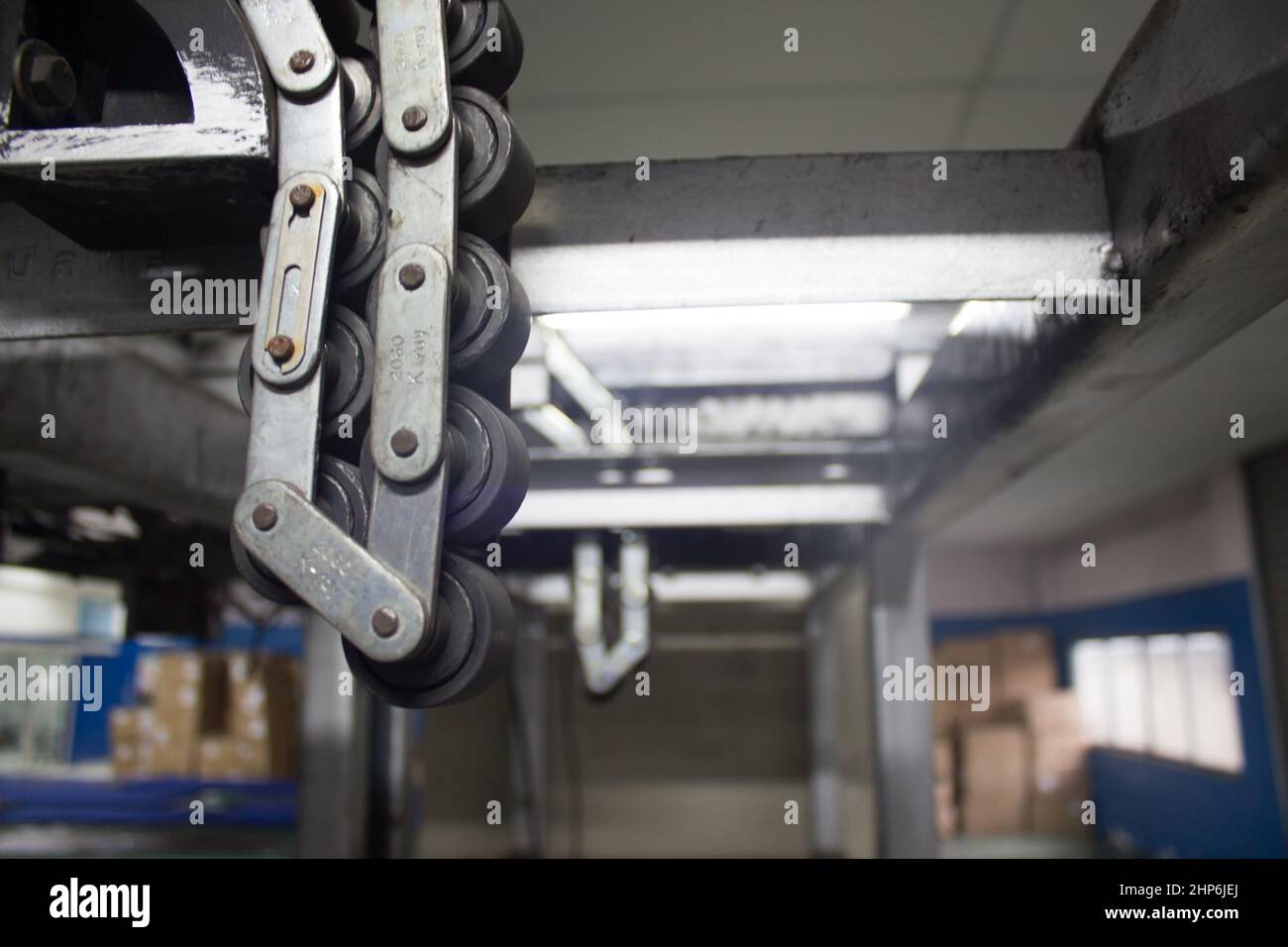 conveyor line assembly Stock Photo - Alamy