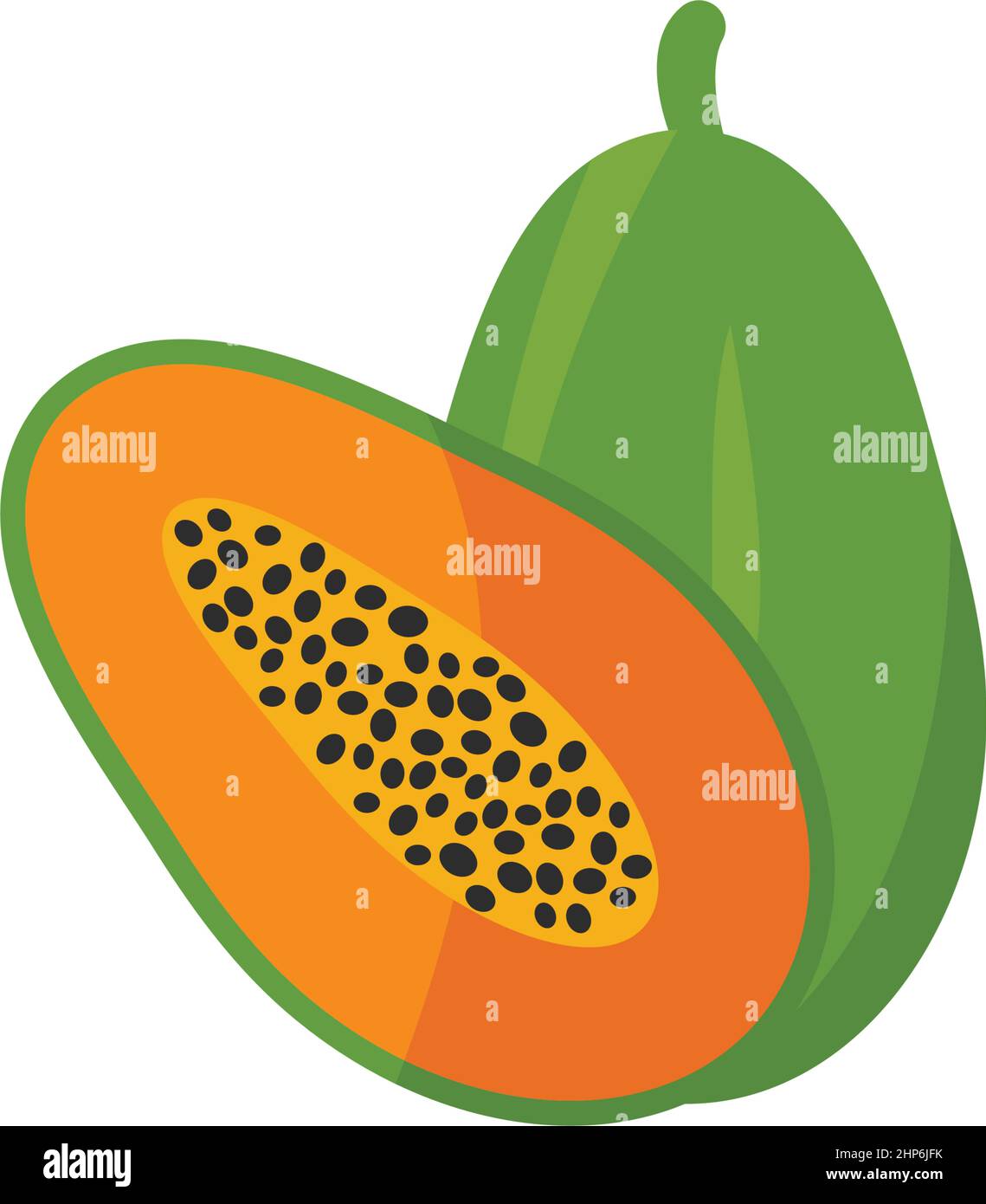 papaya icon vector illustration design Stock Vector Image & Art - Alamy